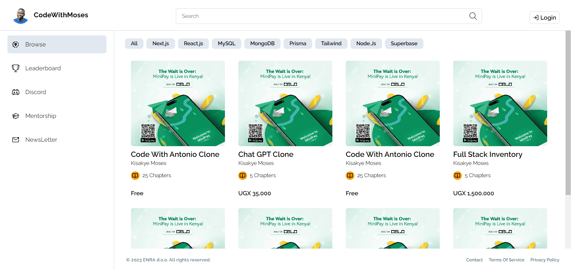 Kisakye Moses - Website Developer Ug | Full-Stack Software Developer Located in Kampala Uganda.
